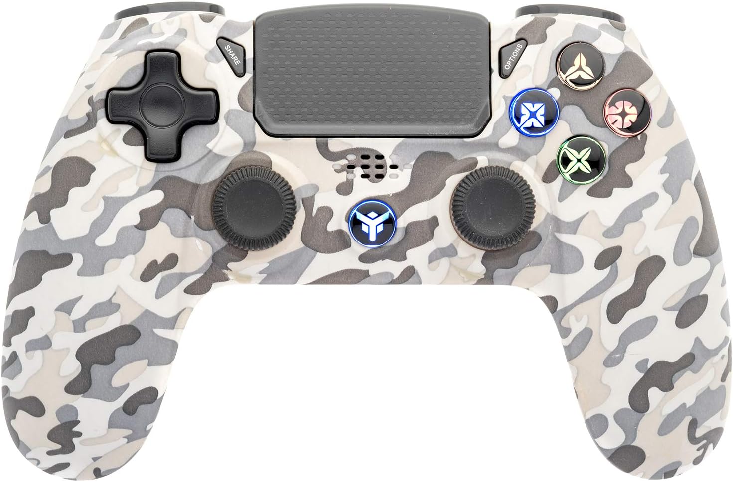 CONTROLLER GAMEPAD PC PS4 Bluetooth DualShock Tasti Progr Touc