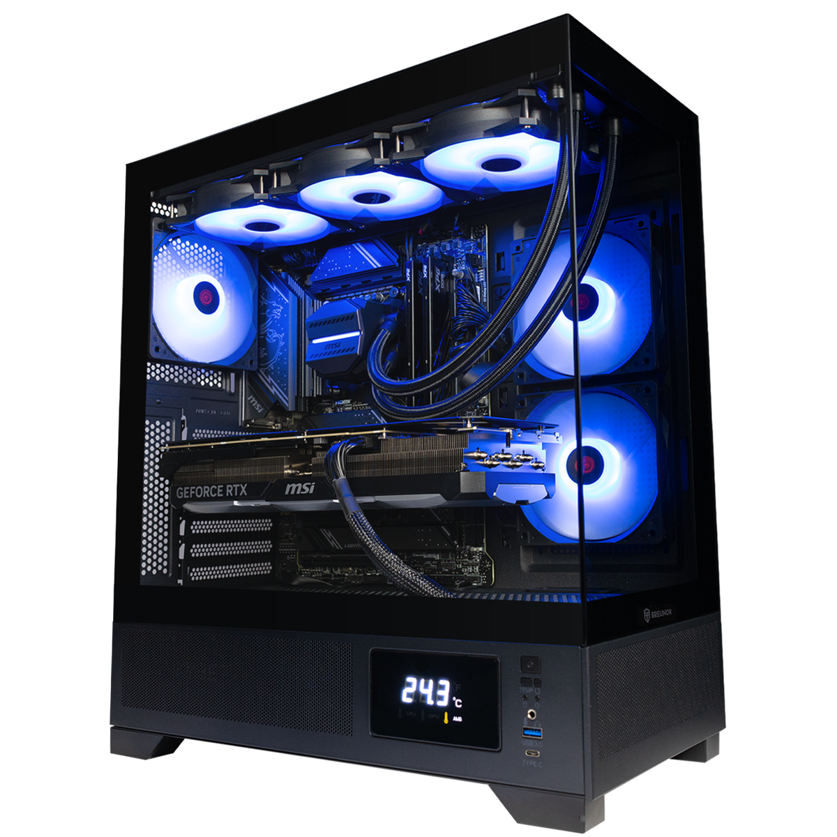 PC Gaming - BREUNOR TITAN Ryzen 7 9800X3D + RTX 5080 16GB