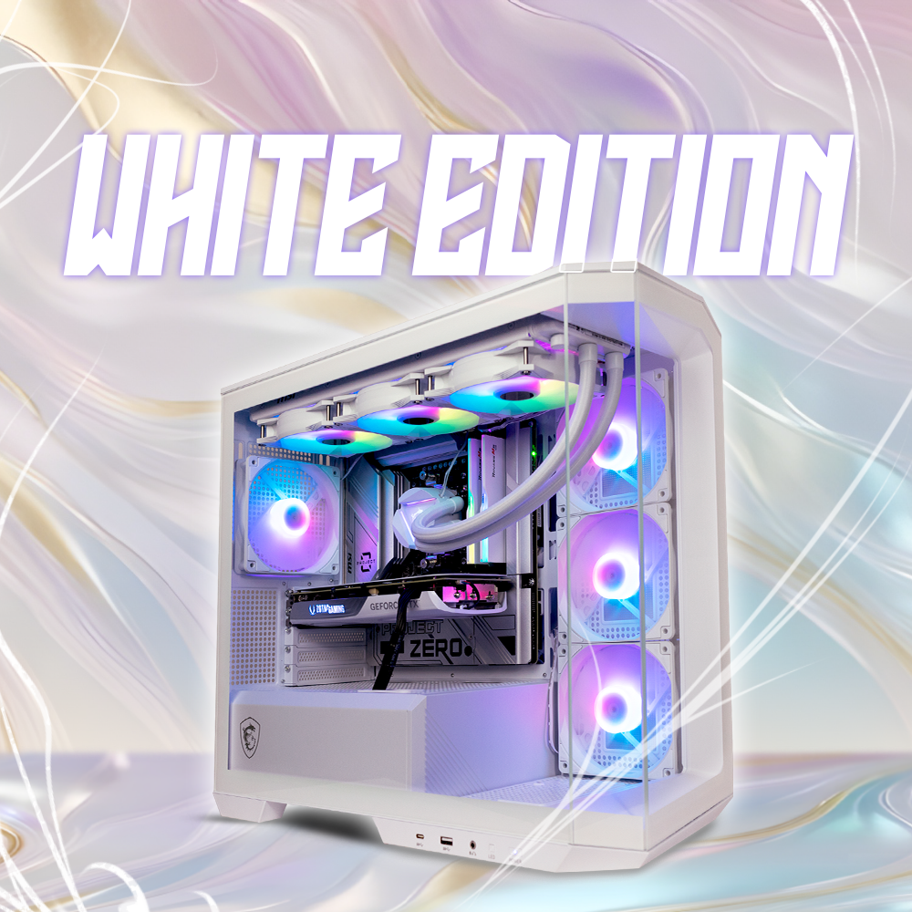 Pc Gaming White Edition: Design e Performance in un unico PC